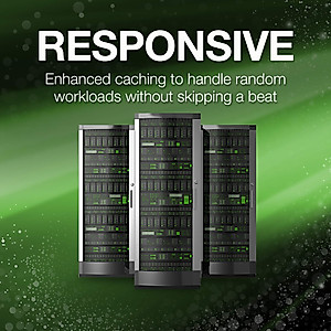 Seagate Exos X18 18TB Enterprise HDD - CMR 3.5 Inch Hyperscale SATA 6Gb/s, 7200 RPM, 512e and 4Kn FastFormat, Low Latency with Enhanced Caching (ST18000NM000J)