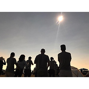 Rainbow Symphony Solar Eclipse Glasses, Wrap Around Goggle, CE & ISO Certified, Safe for Direct Sun Viewing, Made in USA, Bonus 2 Paper Eclipse Shades