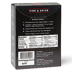 Fire & Spice Pickle Kit Refill