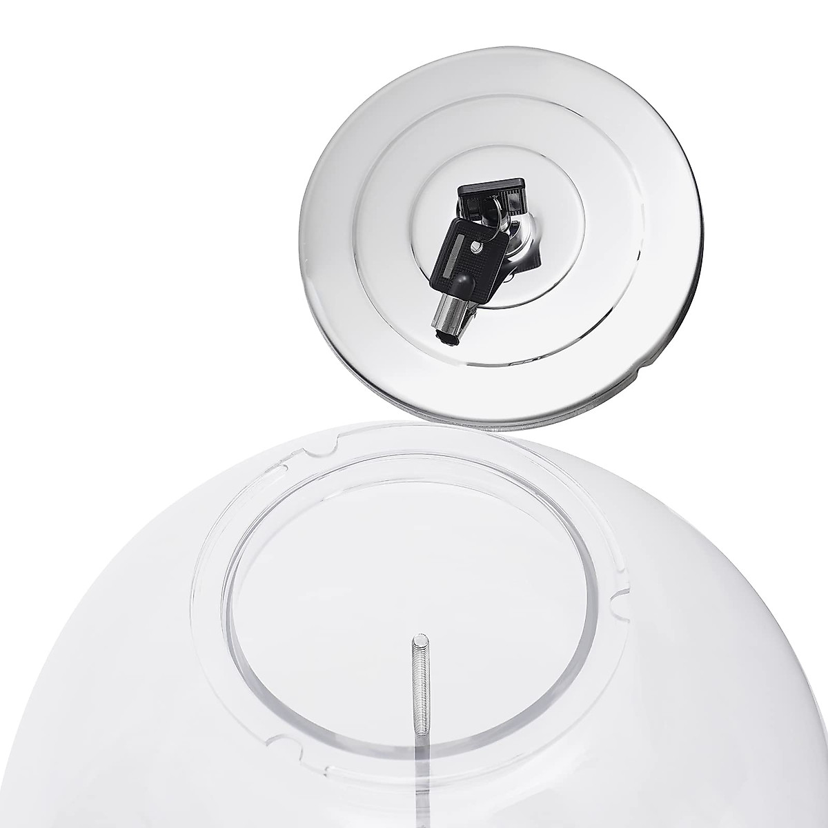 Big Bubble Gumball Machine,Vending machine machine,Suitable for Retail Stores, Amusement Parks, Hypermarkets, Parks, and Game Halls (White)