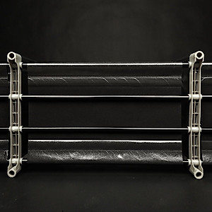 Henf Multifunctional Assembled 3 Tier 9 Compartment Storage Cube Closet System Organizer Shelf 9 Cubes Bookcase Clothes Storage Home Furniture Black (3 Tier 9 Compartment)