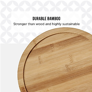 Copco Bamboo Wood Lazy Susan, 10-Inch