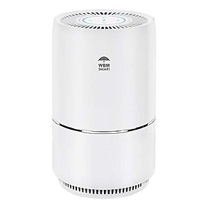 HEPA Filter Air Purifier for Extra Large Room, 25db Quiet Cleaner for Virus, Bacteria, Pollen, Smoke, Dust, White