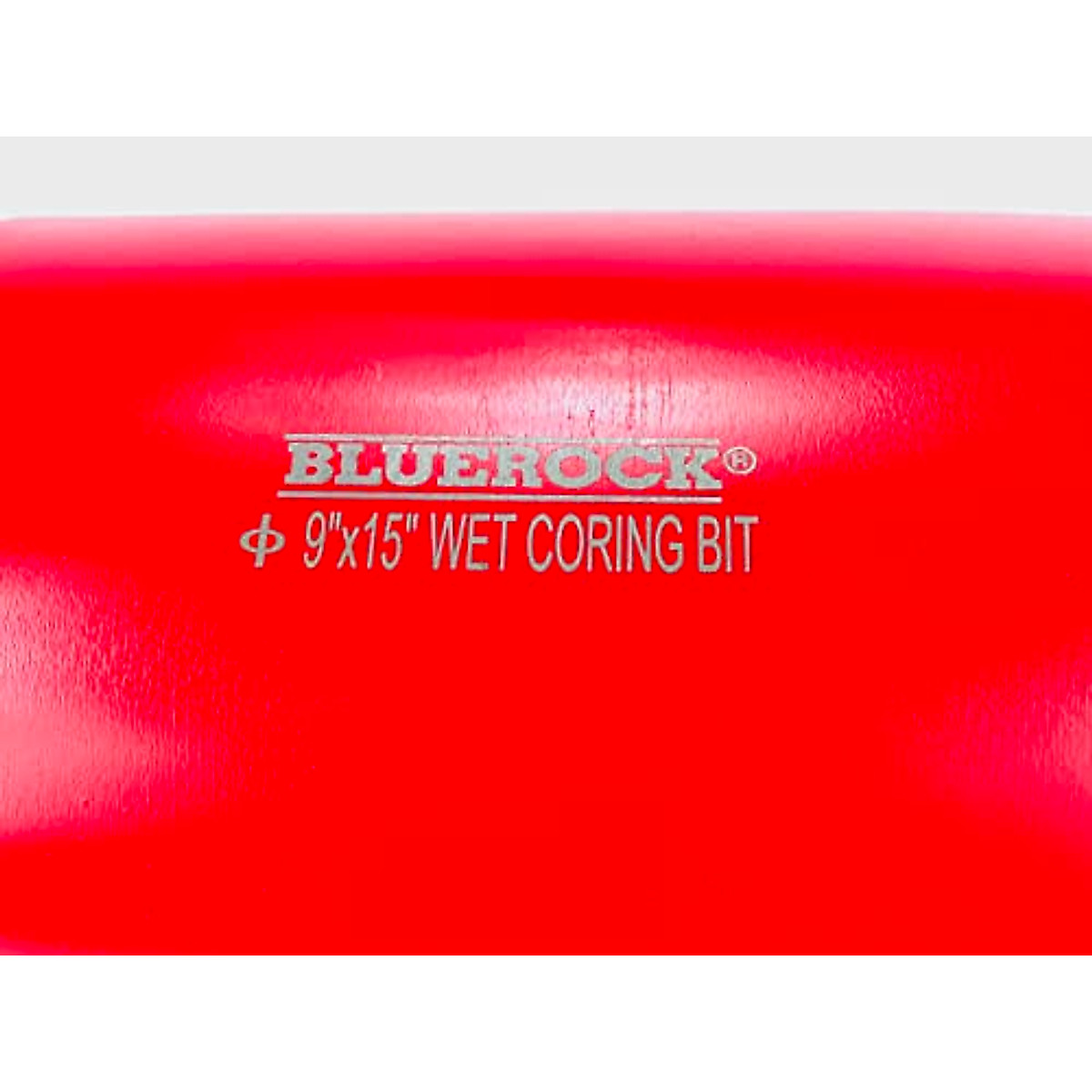 9" Inch Diamond Wet Core Drill Bit 1-1/4” Threaded by BLUEROCK Tools for Concrete Rebar Asphalt Brick Rock Masonry Hole Barrel Coring