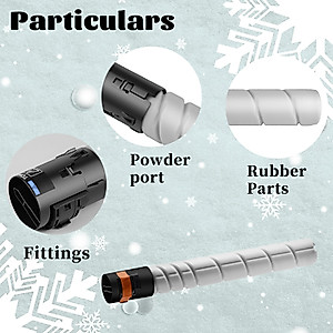 Compatible Replacement for Konica Minolta TN516 Toner Cartridge, High Yield for Bizhub 458e 558e 658e Printer Black-2 Pack