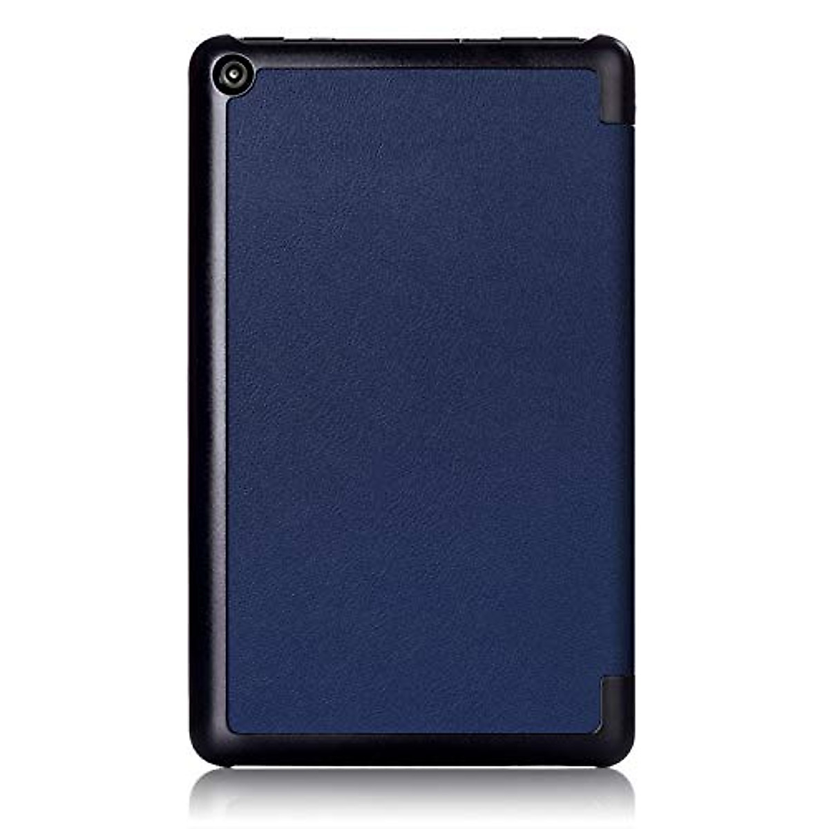 Asng All-New Fire 7 2019 Case, Slim Lightweight Tri-fold Stand Cover for Fire 7 2019 (9th Gen, 2019 Release) (Drak Blue)