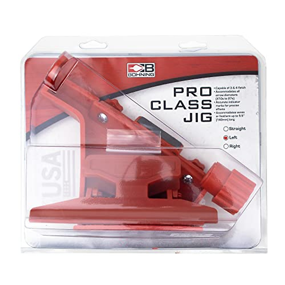 Bohning Pro Class Fletching Tool Left Clamp 1350