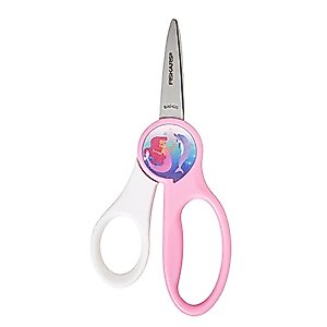 Fiskars Kids Scissors Magic Morph Pointed-tip, 5 Inch, Mermaid
