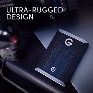 SanDisk Professional 1TB G-DRIVE PRO SSD - Ultra-Rugged Portable External NVMe Solid State Drive, Up to 2800MB/s, Thunderbolt 3 (40Gbps) - SDPS51F-001T-GBANB