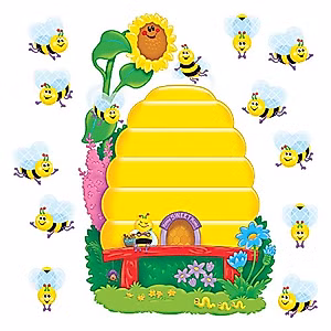 Trend Busy Bees Job Chart Bulletin Board Set, Multicolor