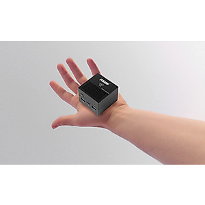 Fusion5 FMP4 Mini PC Windows 11 Pro - Intel Quad Core Mini Computer, 128GB Storage and 8GB RAM - Mini Desktop Computer with Dual Band WiFi, HDMI, USB 3.0, Micro SD Card Slot - Small & Portable