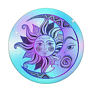 Sun and Moon Pop Socket Sun & Moon PopSockets for Women PopSockets Swappable PopGrip