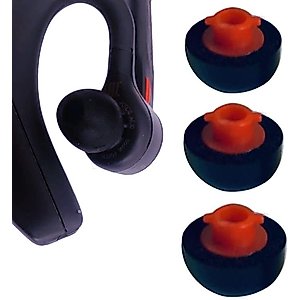 Memory Foam Ear Tips Compatible with Plantronics Poly Voyager 5200 and Voyager Legend, JNSA SML 3 Piece Memory Foam eartips with in-Ear Tip Adapter Mount Replacement for Voyager 5200 & Voyager Legend