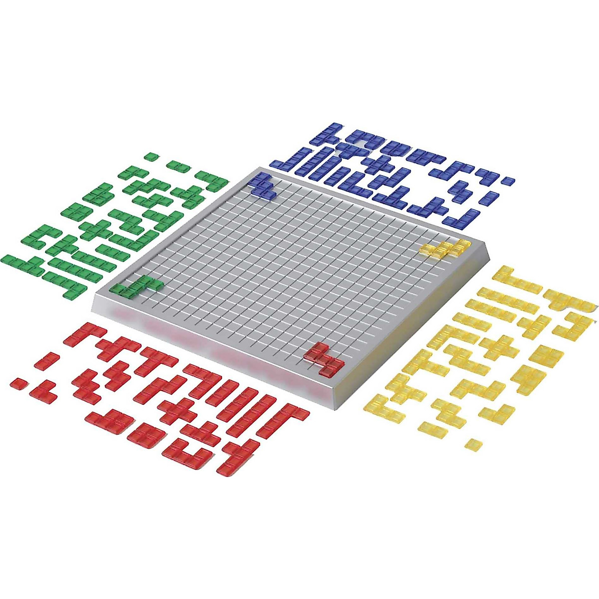 Mattel Games Blokus XL Strategy Board Game, Family Game for Kids & Adults with Colorful Oversized Pieces & Just One Rule (Amazon Exclusive)