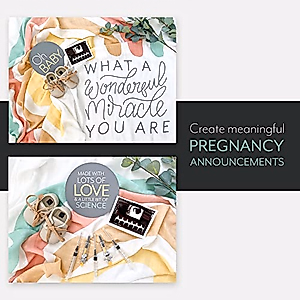 Rainbow Baby Blanket Rainbow Baby Gifts, Baby Milestone Blanket with 13 Double-Sided Monthly Milestone Cards & Baby Announcement Sign. Muslin Swaddle Blanket Neutral Boy or Girl 47in x 47in