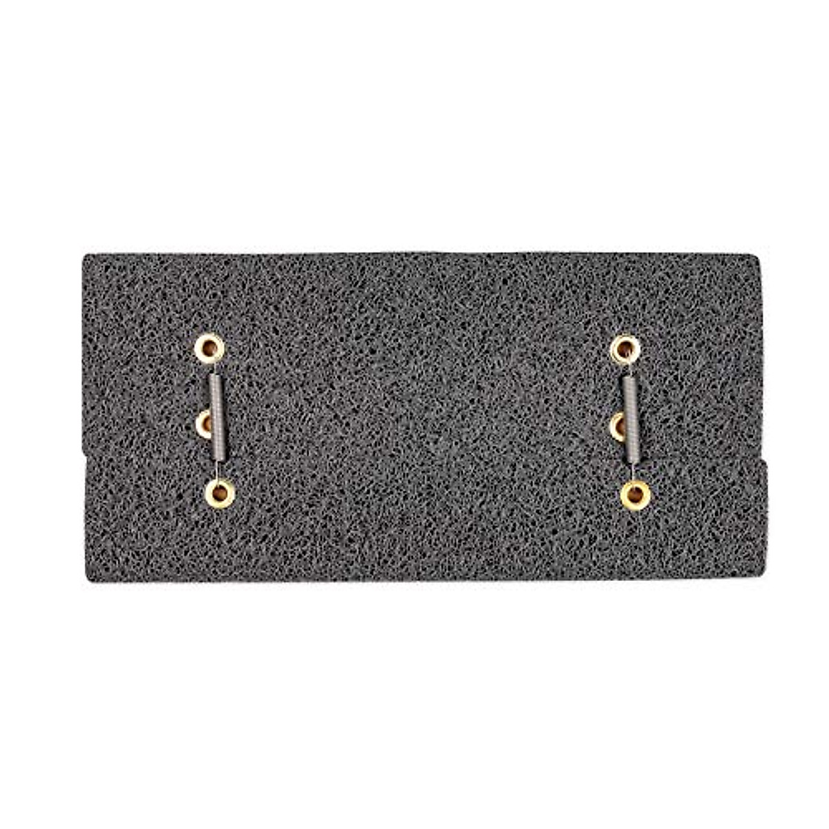 Camco 53196 Life is Better at The Campsite RV Wrap Around Step Rug, Fits 18-inch Wide Steps - for Manual and Electric RV Steps - Features a Gray Mat with a White Welcome Home Retro RV Print