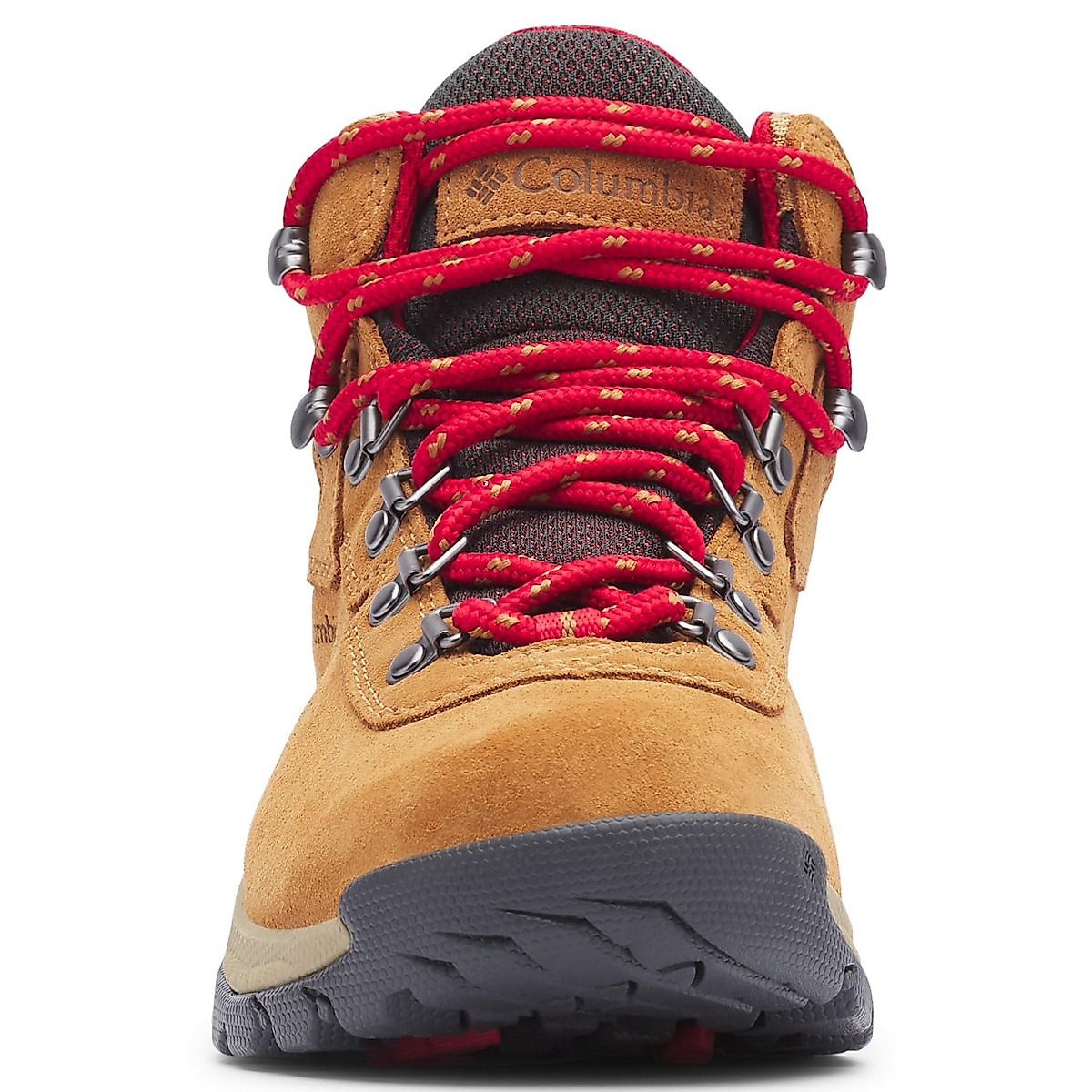 Columbia Women's Newton Ridge Plus Waterproof Amped, Elk/Mountain Red, 10 M US