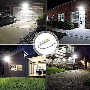 OSTEK 20W LED Light Emergency Backup Battery 150-200VDC, Rechargeable LED Emergency Driver for Dimmable 10-120W LED Lights with External Driver, Emergency Time 90 Min UL Listed.