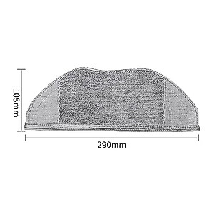 SCmyk 3X Mop Cloth Replacement Kits， .Compatible for Xiaomi. G1/MJSTG1 Robotic Vacuum Cleaner Accessories Multi-Purpose Mop Cleanner