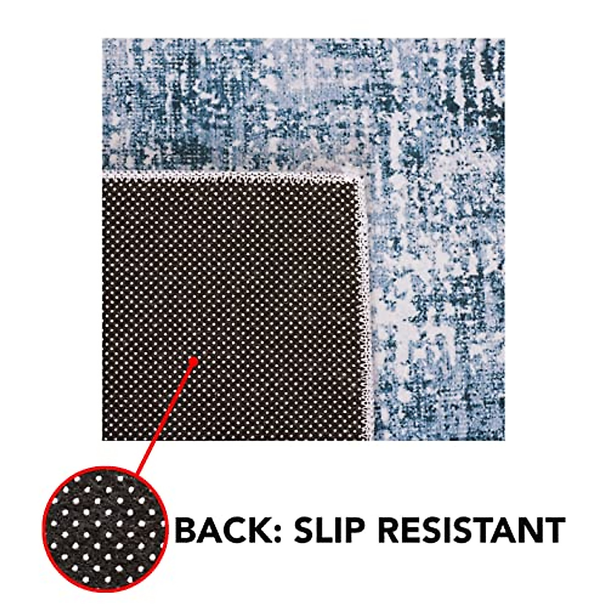 SAFAVIEH Tucson Collection Area Rug - 8' x 10', Green & Grey, Persian Design, Non-Shedding Machine Washable & Slip Resistant Ideal for High Traffic Areas in Living Room, Bedroom (TSN190Y)