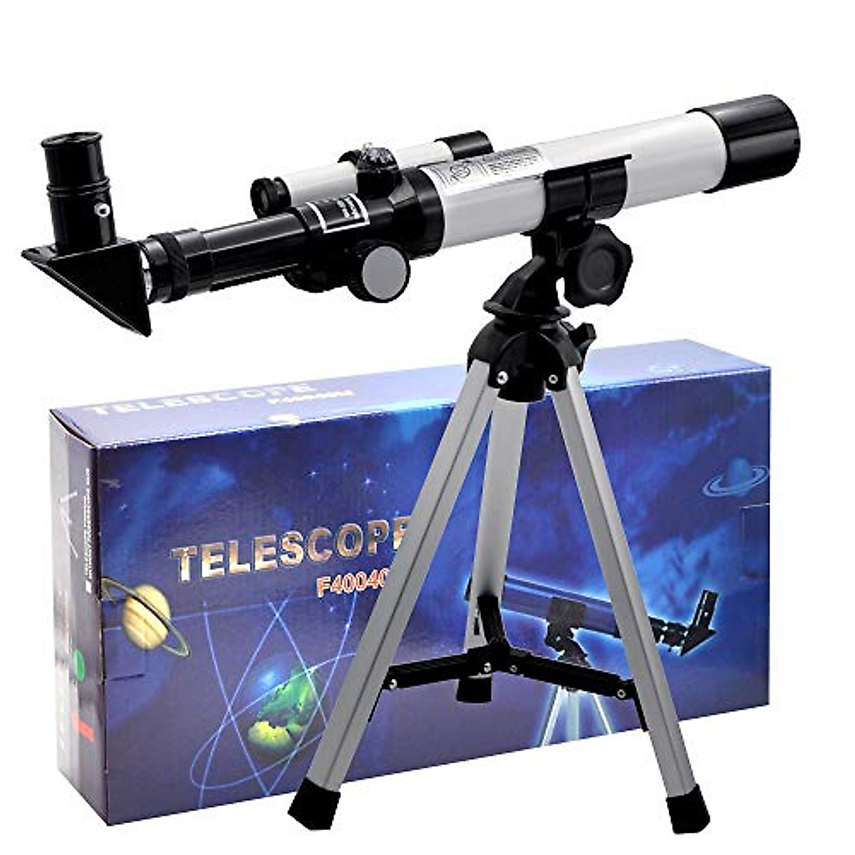 Starboosa Telescope for Kids Beginners 40mm Aperture 400mm Focal Length - Gift for Kids and Beginners