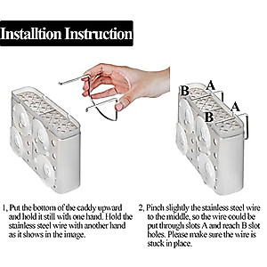 Sink Caddy Sponge Holder, Eunion Suction Kitchen Sink Organizer