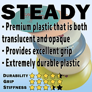 Clash Discs Pepper in Steady Plastic | Advanced Level Disc Golf Distance Driver [Color Shade & Color Stamp Color May Vary] (173-176 Grams, Colors Vary)