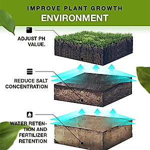 Soil Activator, Soil Additive for Indoor & Outdoor Plants, Soil Activator for Raised Garden Beds, Soil Activatation Potting Mix, Lawns and Gardens, Improve Soil Carbon Sequestration, Improve Quality.