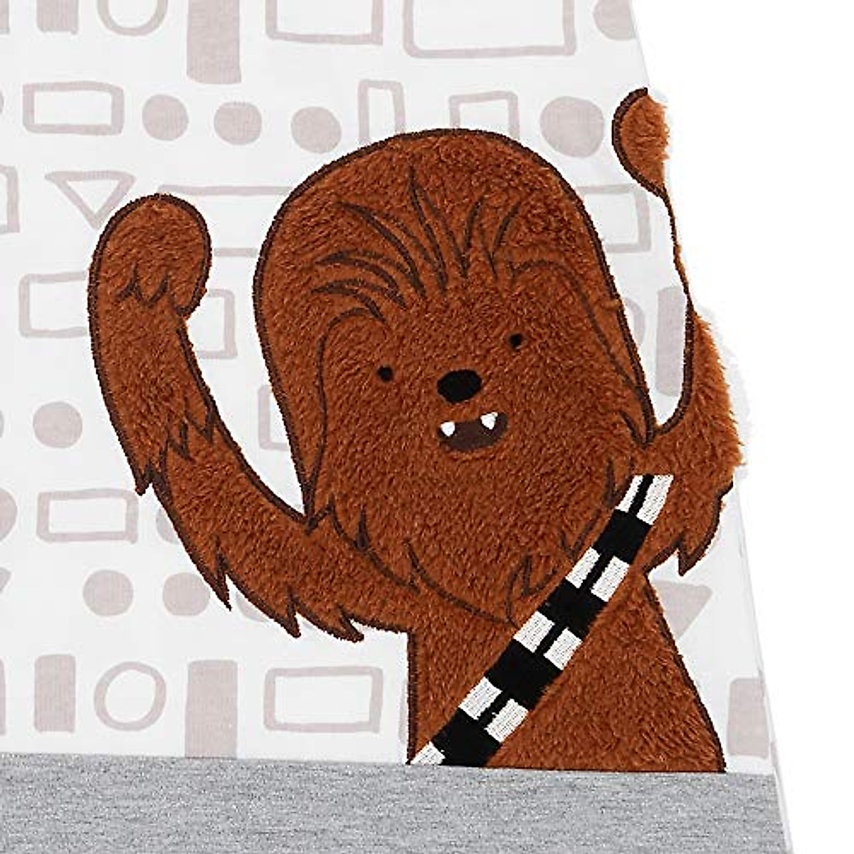 Lambs & Ivy Star Wars Chewbacca Wearable Blanket & Lovey Baby Gift Set - 2pc