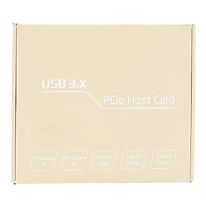 PCIe to USB 3.2/3.1 Gen 2 Card with 10Gbps SuperSpeed 5-Port (2X USB-C - 3X USB-A) PCI Express Expansion Card PC Internal USB hub for Windows 11/10/8/7 and MAC OS