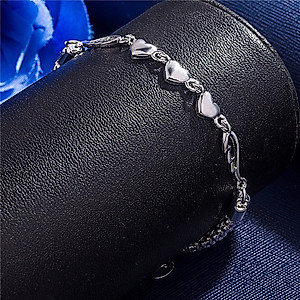 Dainty Cuff Bangle Hook Bracelet for Women Simple Delicate Jewelry Simples Popular Bracelet Love Angel Wingss Bracelet Bracelet Chain Boho Cute Beach Armband Jewelry Gifts (A, One Size)