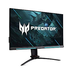 Acer Predator XB253Q GZbmiiprzx 24.5" FHD (1920 x 1080) IPS G-SYNC Compatible Monitor, VESA Certified DisplayHDR400, Up to 0.5ms (G to G), 240Hz, 99% sRGB (1 x Display Port & 2 x HDMI Ports), Black
