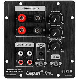 Lepai LP210PA 2x30W + 60W 2.1 Channel Mini Plate Amplifier TPA3118