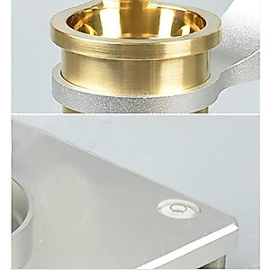 YUCHENGTECH P-o-w-d-e-r Flow Ability Tester Hall Flow Meter Bulk Density Meter P-o-w-d-e-r Bulk Density Meter for Metal PVC/PE P-o-w-d-e-r (Standard Hall Flow Meter (with a 2.5mm and a 5.0mm)