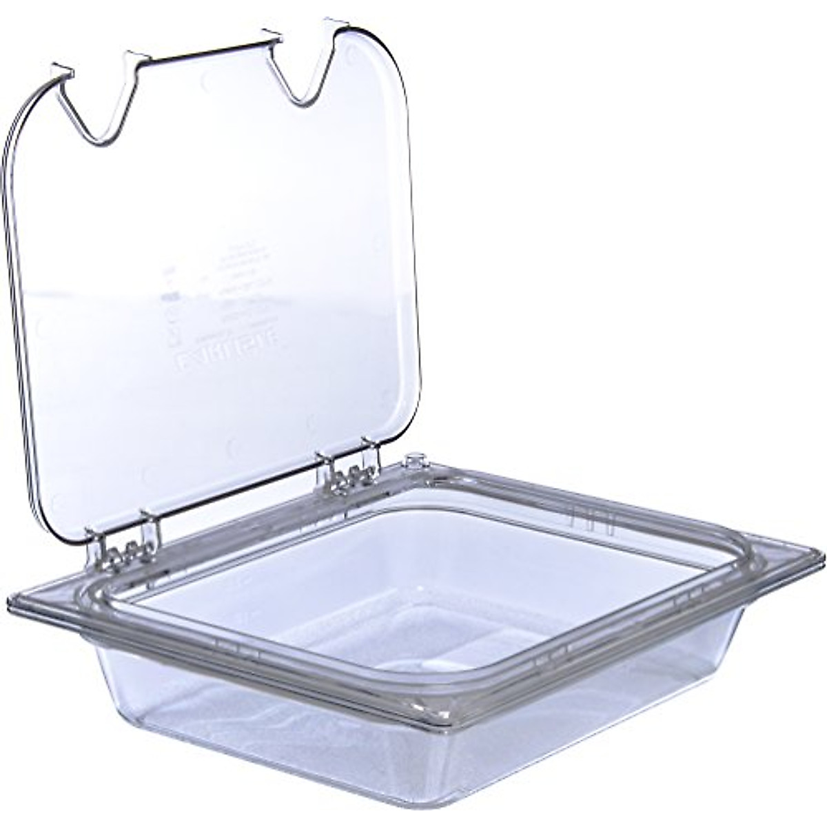 Carlisle FoodService Products 10220B07 Storplus Half Size Food Pan, Polycarbonate, 2.5" Deep, Clear
