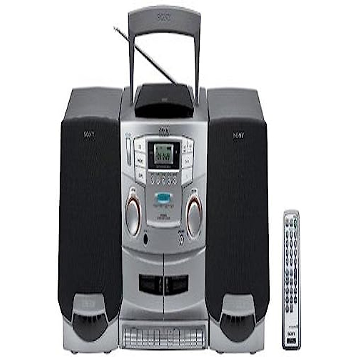 Sony CFD-ZW755 Portable CD / Cassette / Radio Boombox with Detachable Speakers
