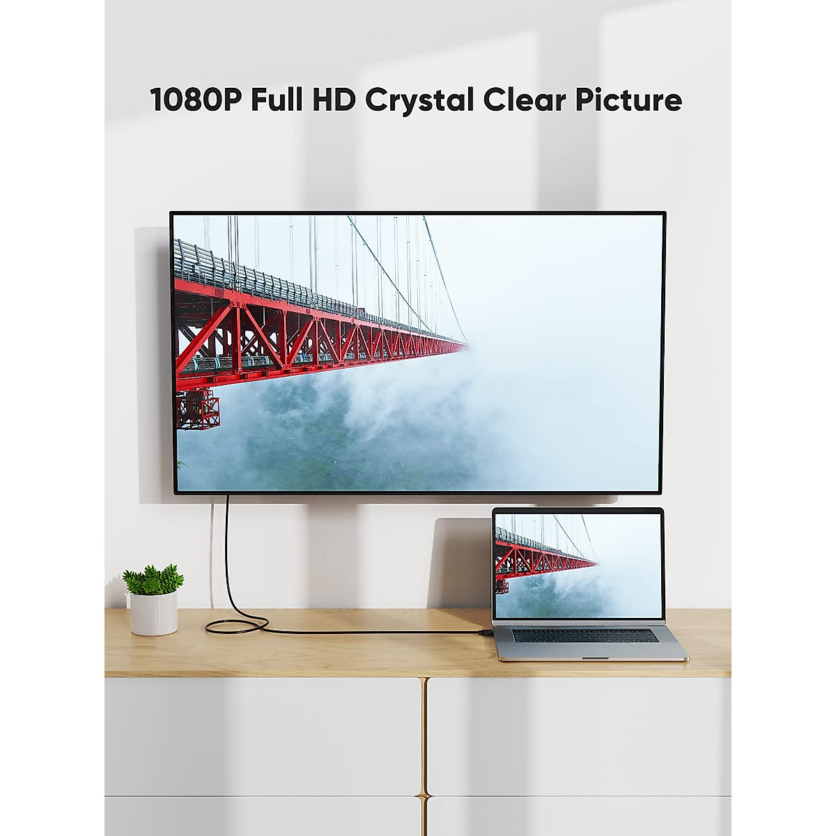 CableCreation DVI to HDMI Cable, 5ft HDMI Male to DVI-D Male Bi-Directional Adapter Cable, HDMI to DVI-D 24+1 High Speed Cable Support 1080P HD for Raspberry Pi, Roku, Xbox One, PS5, Blue-ray