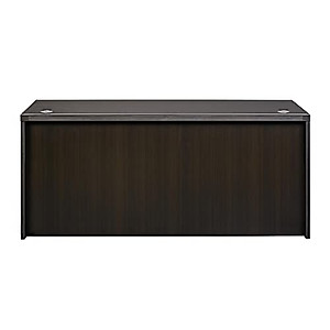 Safco Mayline ARD7236LDC Aberdeen Desk, 72", Mocha Laminate