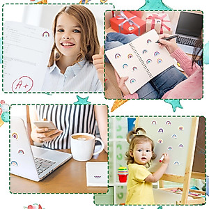 AOLDHYY Boho Rainbow Stickers Teac