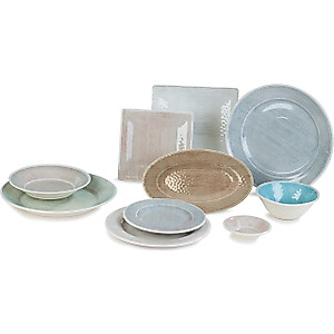 Carlisle FoodService Products Grove Reusable Plastic Bowl Fruit Bowl for Home and Restaurant, Melamine, 4.5 Ounces, Smoke