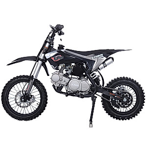X-PRO Storm 125cc Zongshen Engine Kids Dirt Bike Pit Bike Youth Dirt Pit Bike with 4-Speed Manual Transmission, Big 14"/12" Tires! (Blue)