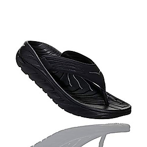Hoka ONE ONE Women's Ora Recovery Flip 2 Sandals, Black, Size 9.0