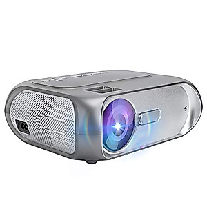 Yencoly Mini Projector, Multi‑Layer Coated Optical Lens Portable 200LM High‑Brightness 720P Projector, for Home Theater(U.S. regulations)