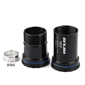 COONIUM BB86 / BB92 Threaded-Together Ceramic Bearing Press-fit BB Bottom Bracket Compatible with 24mm Shimano or 22/24mm SRAM GXP Crank Spindle