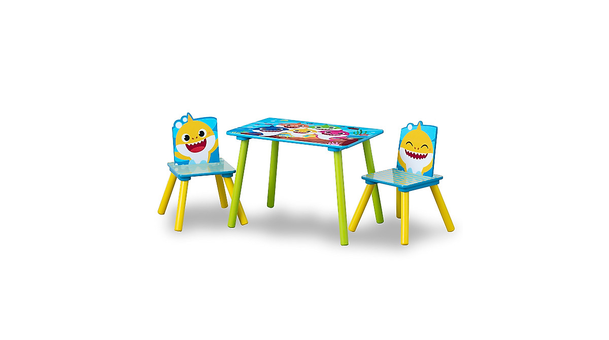 Baby Shark Table & Chair Set for Kids | Delta Children
