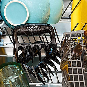 Arres Pulled Pork Claws & Meat Shredder - BBQ Grill Tools and Smoking Accessories for Carving, Handling, Lifting (Meat claws)