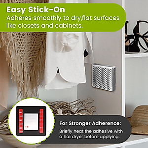 Refrigerator Deodorizer,10 Years Long Fridge Odor Eliminator,Car Air Freshener,Closet Odor Absorber,Outperforms Baking Soda and Bamboo Air Purifying Bags，White