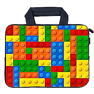 AMARY Laptop Sleeves 11.6" 12" Laptop Handle Bag Neoprene Notebook Carrying Pouch Chromebook Sleeves case Ultrabook Case Tablet Cover Fit Apple MacBook Air HP DELL Lenovo Asus (AMR12-06)