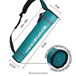 TOPARCHERY Arrow Quiver Holder Arm Guard Adjustable 4 Strap Bundle
