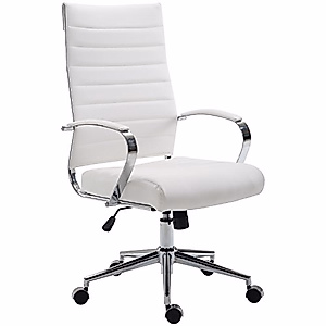 EdgeMod Poly and Bark Tremaine High Back Management Chair (White)